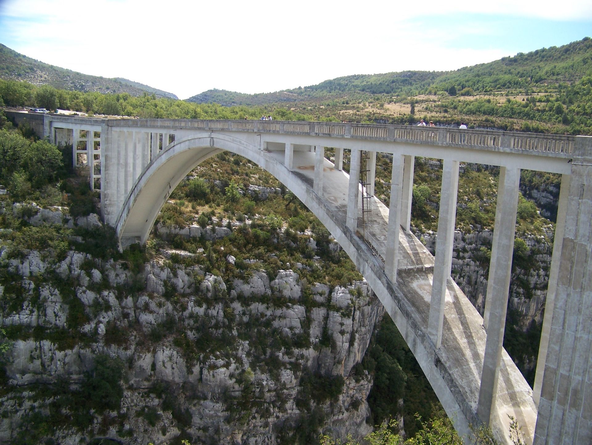 Bridge Pont de la mariee in Daluis, France - TravelFeed